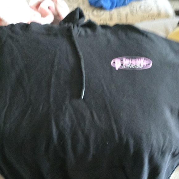 Barney Cools | Shirts | Barney Cools Black Hoodie With Purple Logo ...